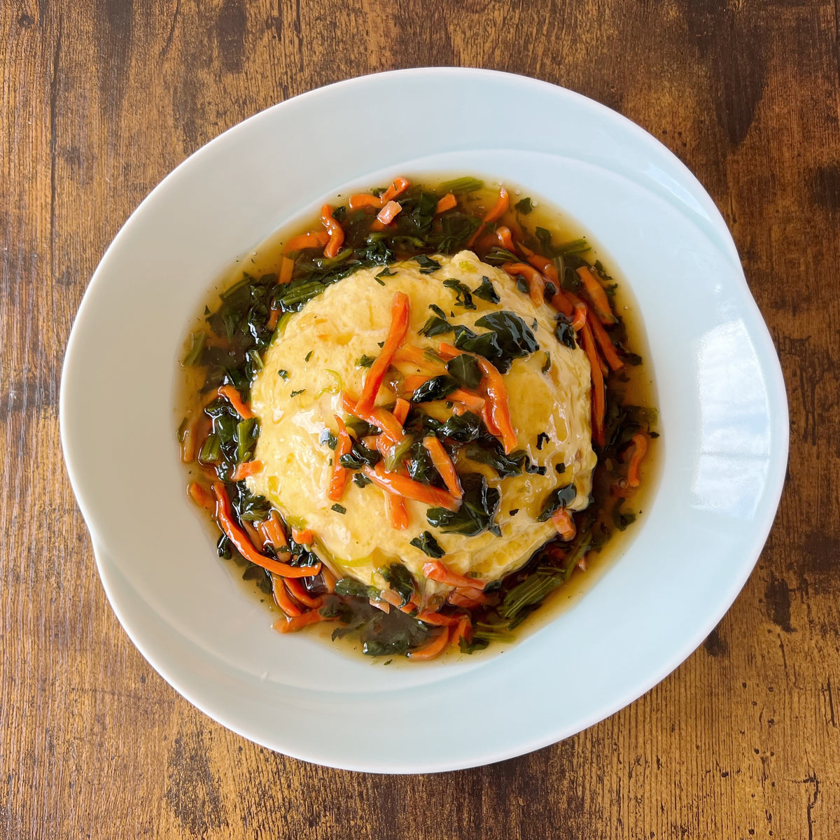 [RECIPE] Vegetable Tenshin-Don – the rice factory NY